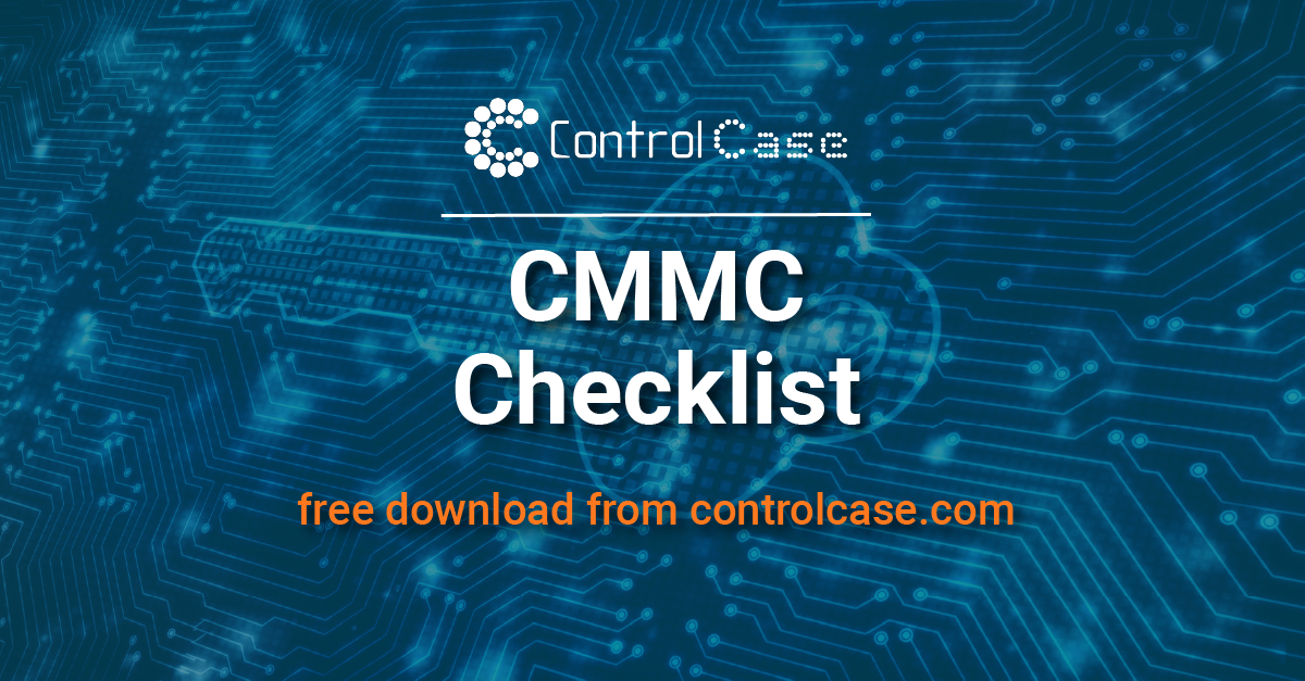 CMMC Checklist - Free download from ControlCase
