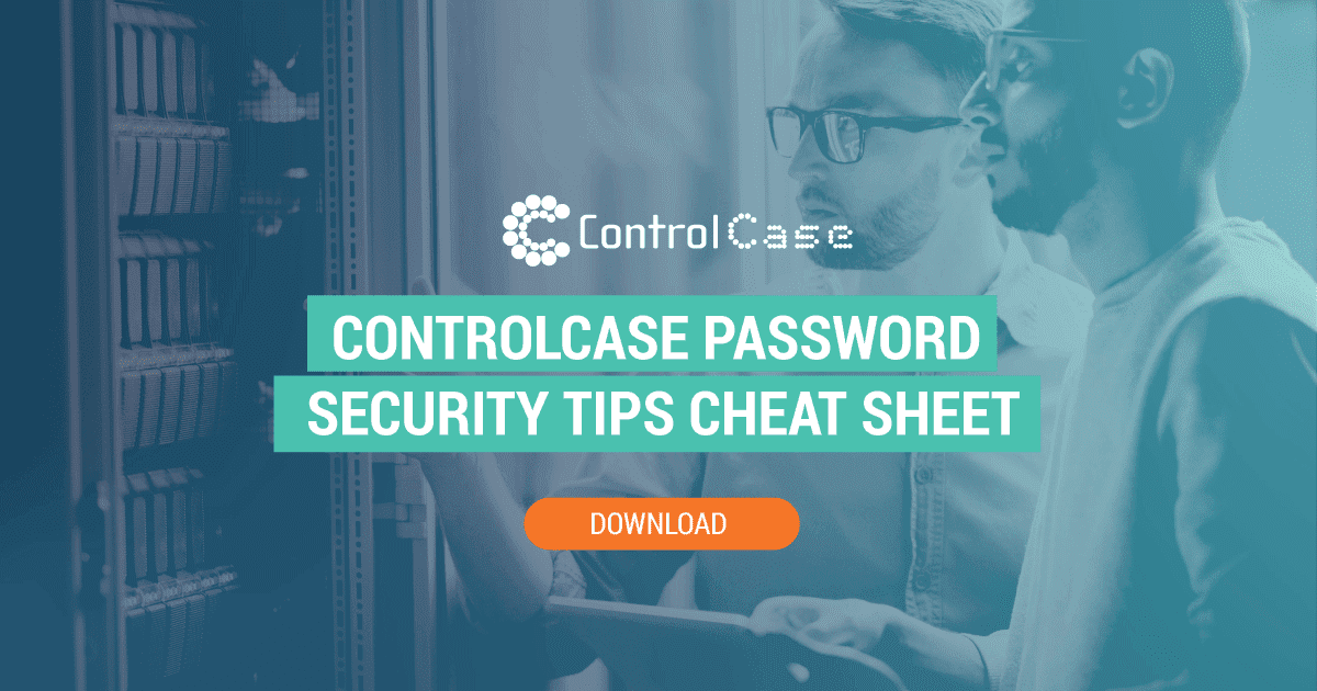 Password Security Tips Cheat Sheet | ControlCase Password Security Tips Cheat Sheet | ControlCase