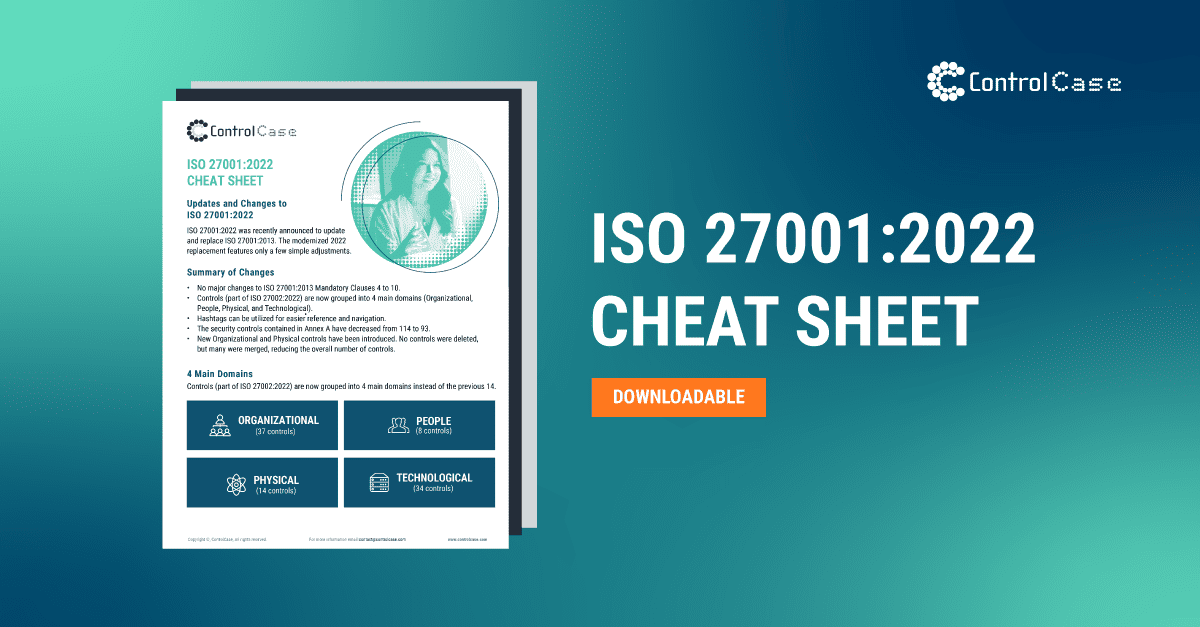 ISO 27001 Update Cheat Sheet | ControlCase ISO 27001 Update Cheat Sheet | ControlCase